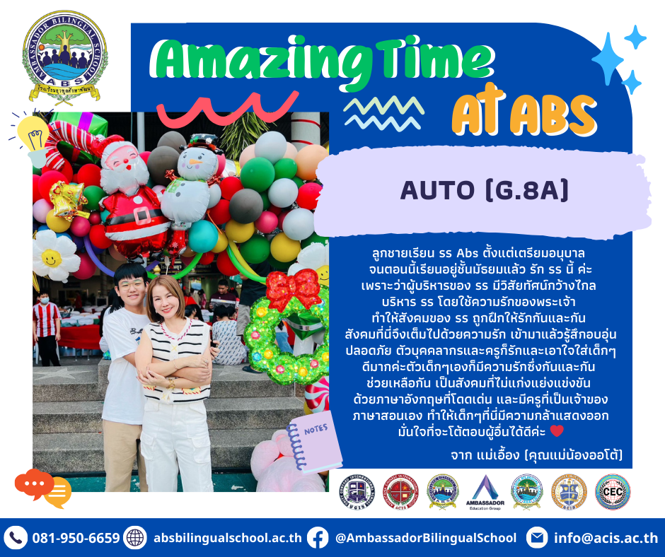 Ambassador Bilingual School – Building Character Through True Values